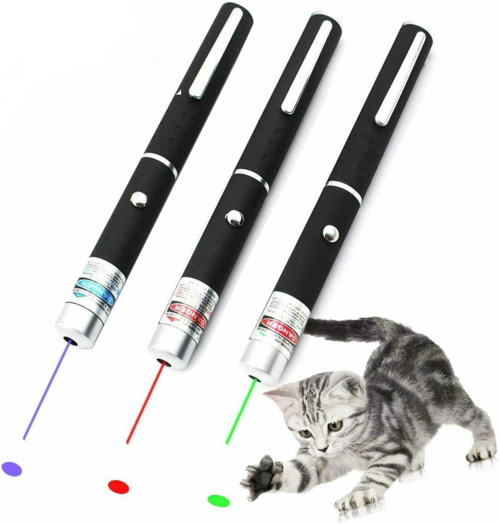 3 Packs 900Mile Laser Pointer Pen Green Blue Red Light Visible Beam ...